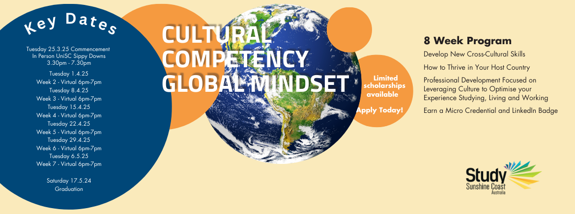 Cultural Competency Global Mindset Program – Study Sunshine Coast